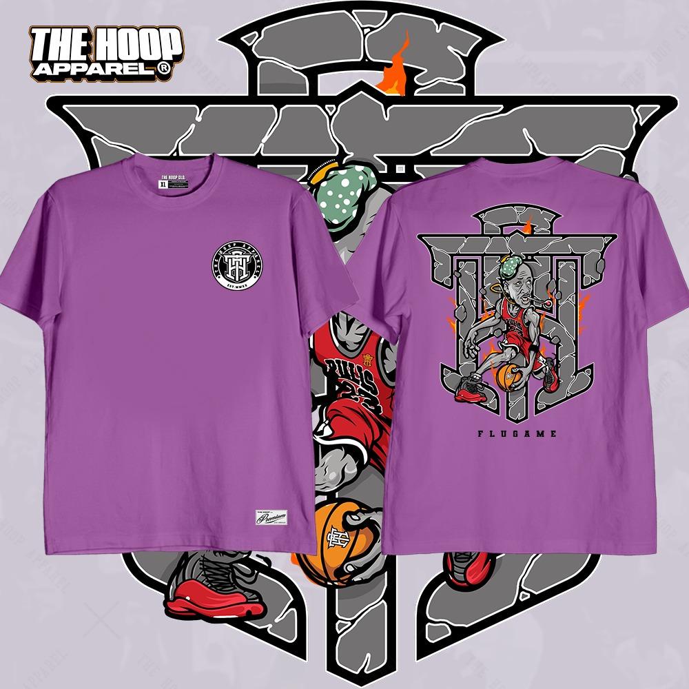 THE HOOP APPAREL MONOGRAM GRAPHIC COTTON TSHIRT FOR MEN AND WOMEN WITH ...