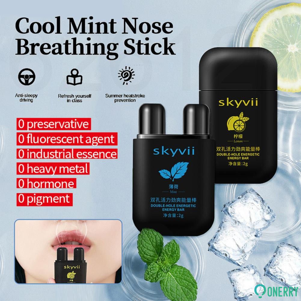 Skyvii Herbal Double Hole Refreshing And Sober Stick Liver Cleansing ...