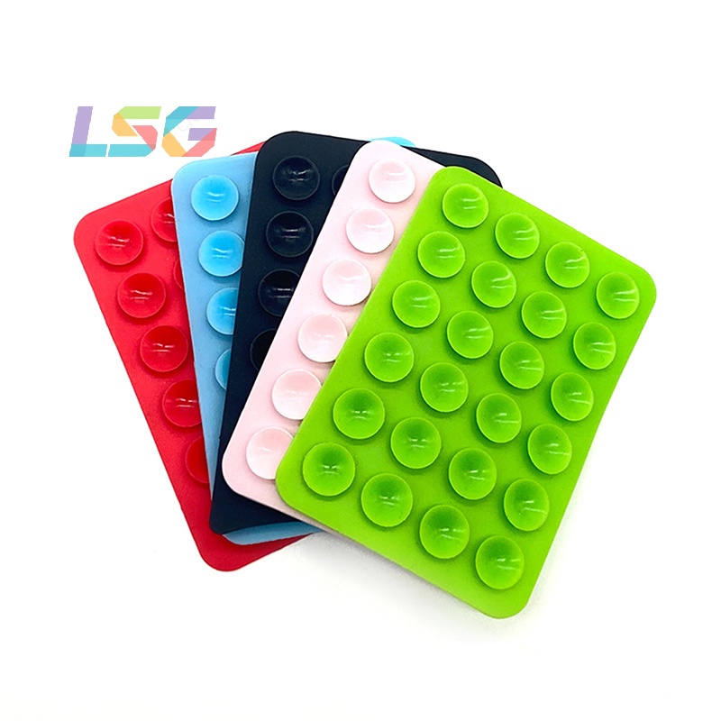 [LSG] Silicone Suction Pad For Mobile Phone Fixture Suction Cup Backed ...