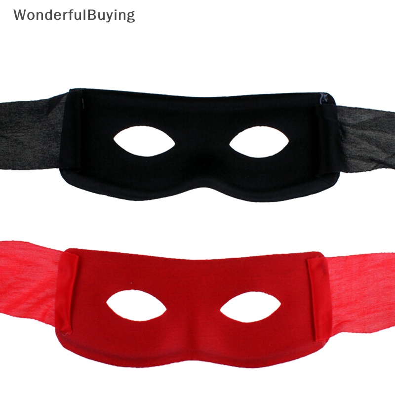 WBPH Belle Bandit Zorro Masked Man Eye Mask for Theme Party Masquerade ...