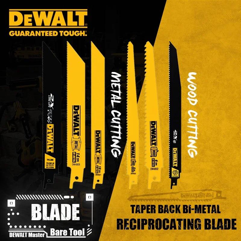DEWALT Straight Back Wood Cutting Bi-Metal Reciprocating Saw Blades 2X ...