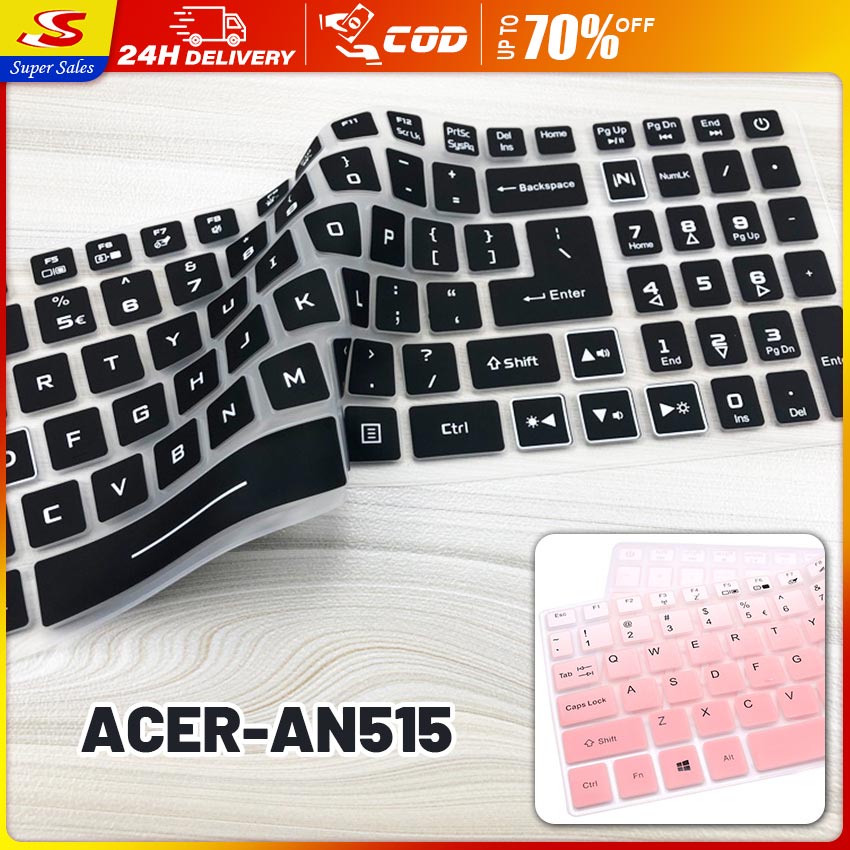 【SuperSales】Silicone Laptop Keyboard Cover For Acer AN515 AN515 AN51515 ...