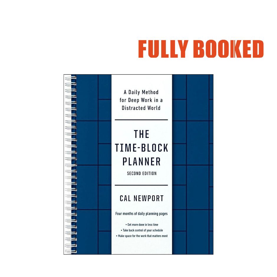 The Time-Block Planner, Second Edition (Diary) by Cal Newport | Shopee ...