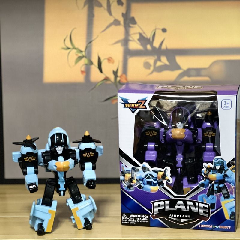 2-in-1 Fighter Transformation Robot Toy for Children/Super ...