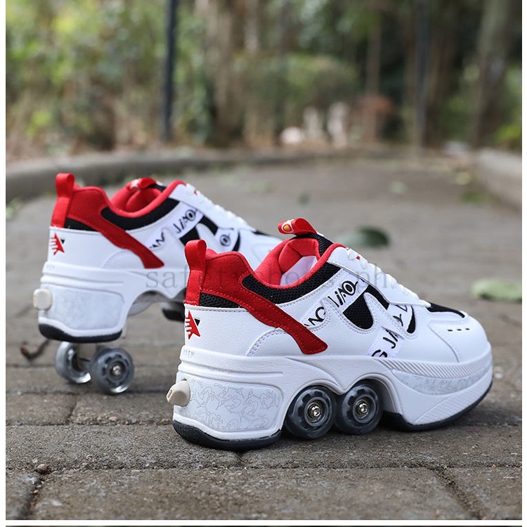 angulute deformation shoes, rampant shoes, four wheel adult skating ...