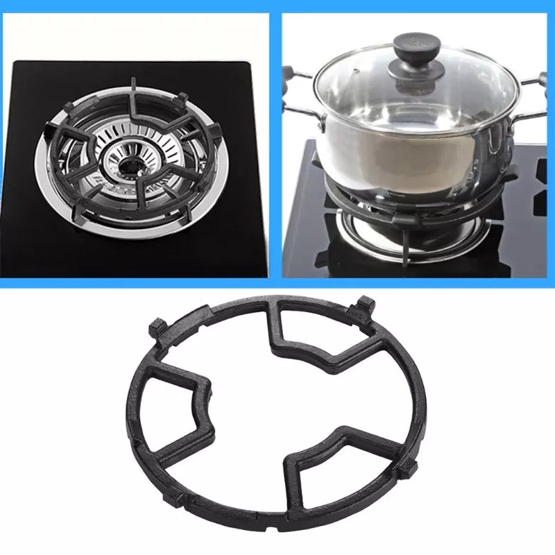 Gas Stove Non-Slip Rack Universal Cast Iron Wok Pan Support Kitchen ...
