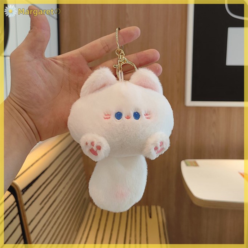 [Margaret] Kawaii Soft Stuffed Animal Little Cat Keychain Plush Bag Car ...