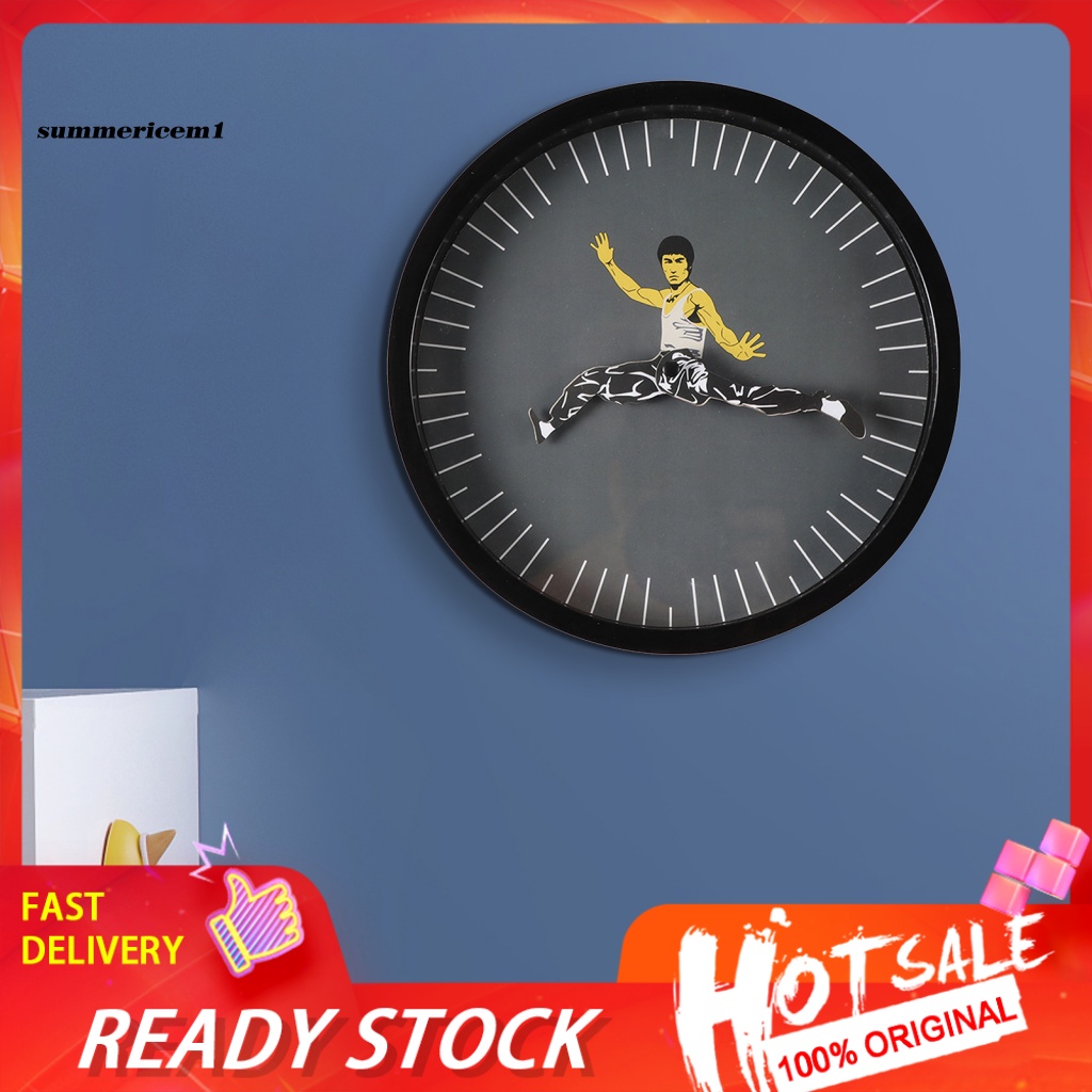 【Ready stock】 Wall Clock Anti-Deform Battery-operated Hanging Design ...