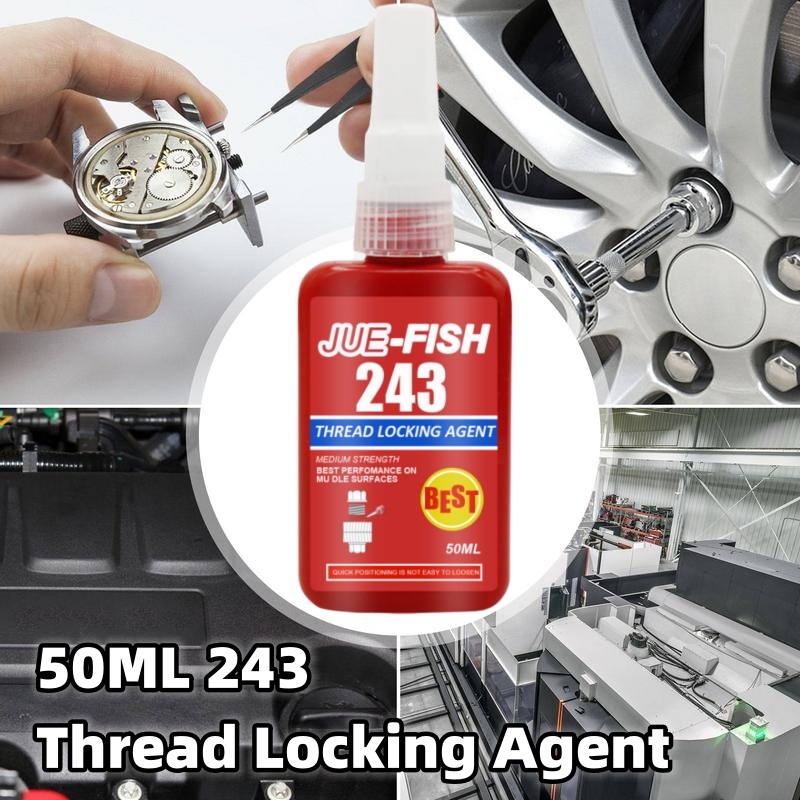 50ML 243 Thread Locking Agent Glue High Strength High Viscosity Screw ...