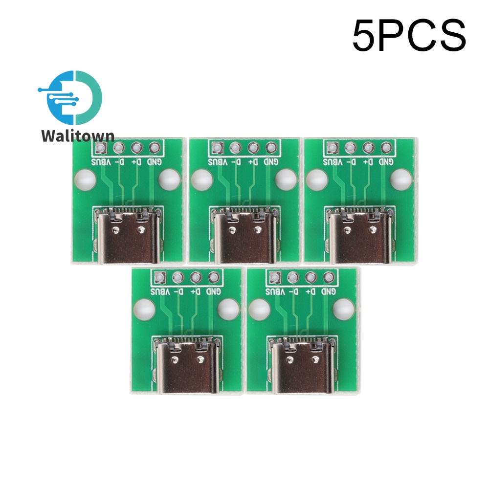 TYPE-C Female Double-sided Forward and Reverse Plug to DIP4 Direct Plug ...