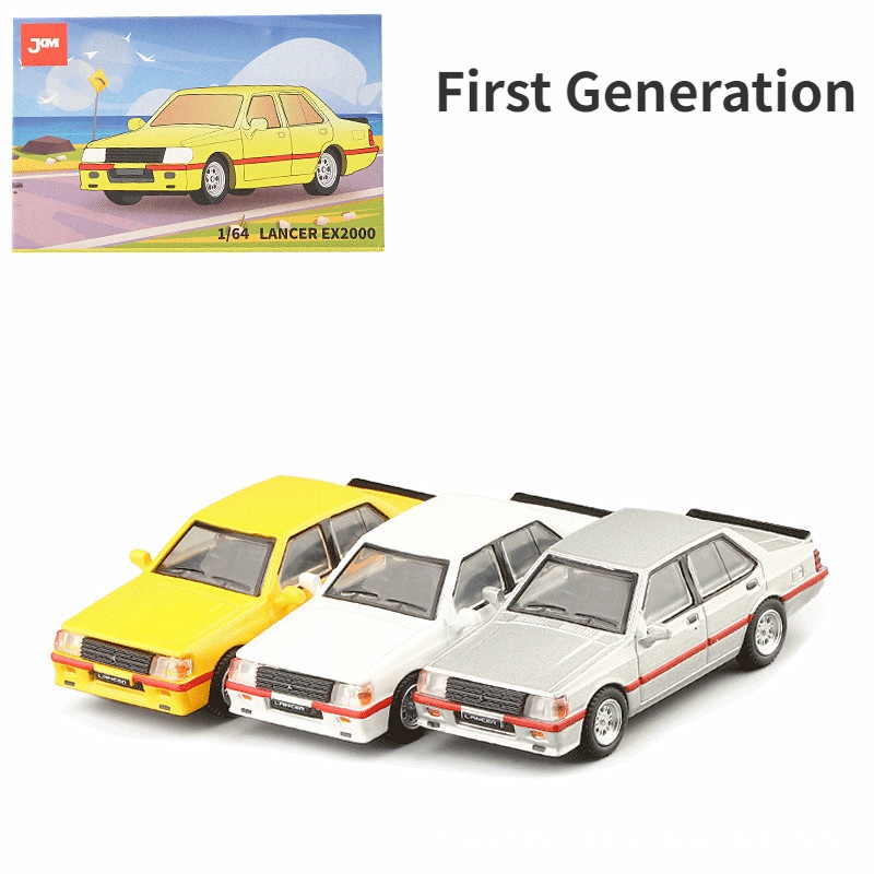 JKM 1:64 Mitsubishi-Lancer EVO First Generation 1-2-3-4-5-6-7 ...