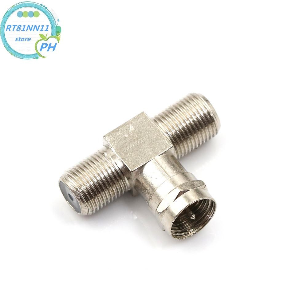 rt81nn11 Male to 2 Female 2 Way F-Type Splitter Combiner TV Virgin ...