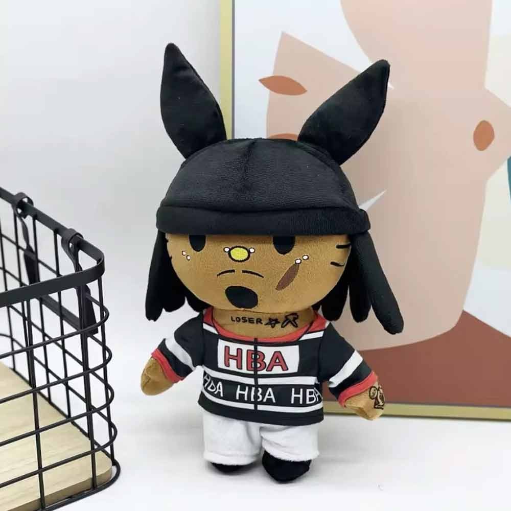 Playboi Carti plush toy black double horn plush soft toy | Shopee ...