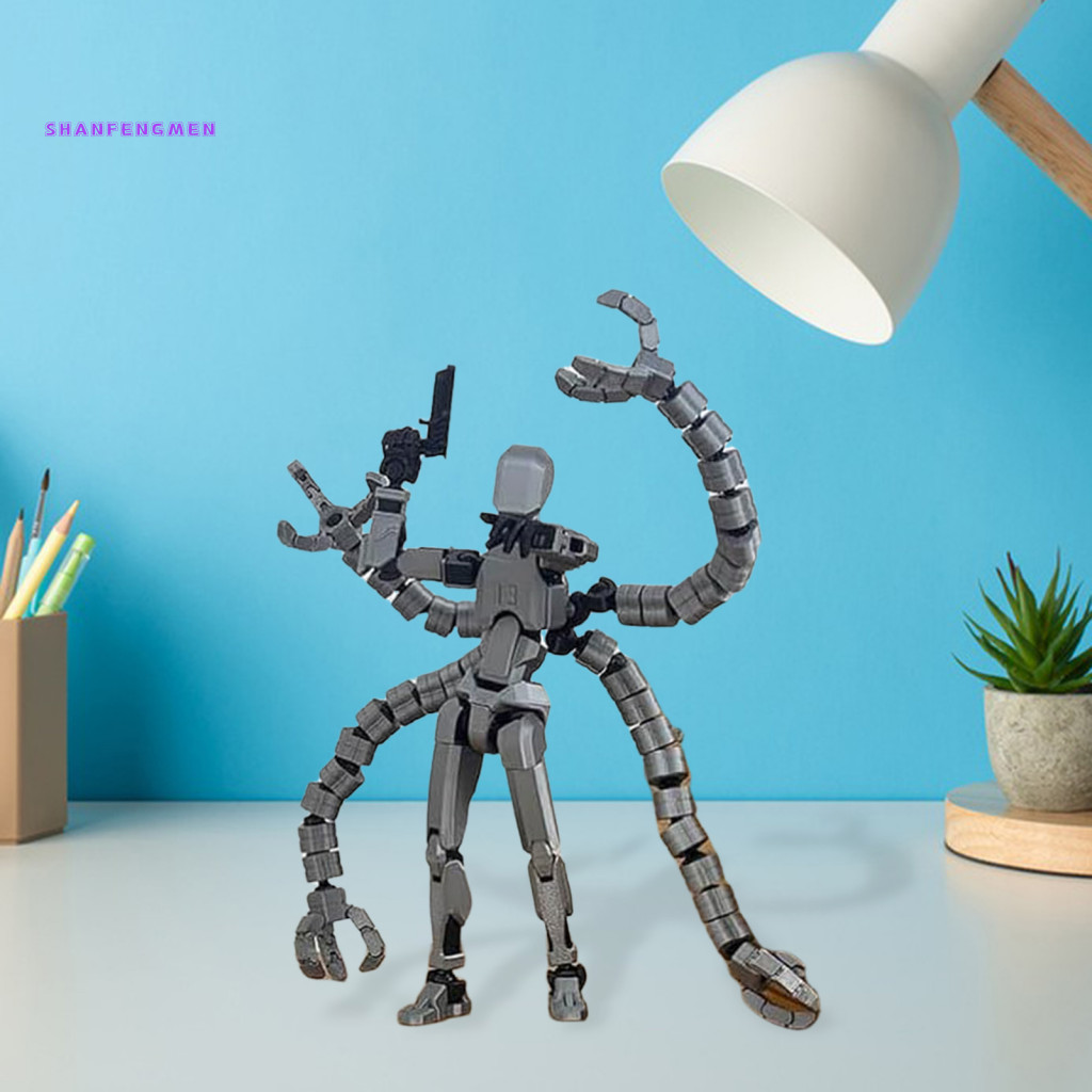 SFH- Movable Joints Robot Flexible Robot Action Figure with Long ...