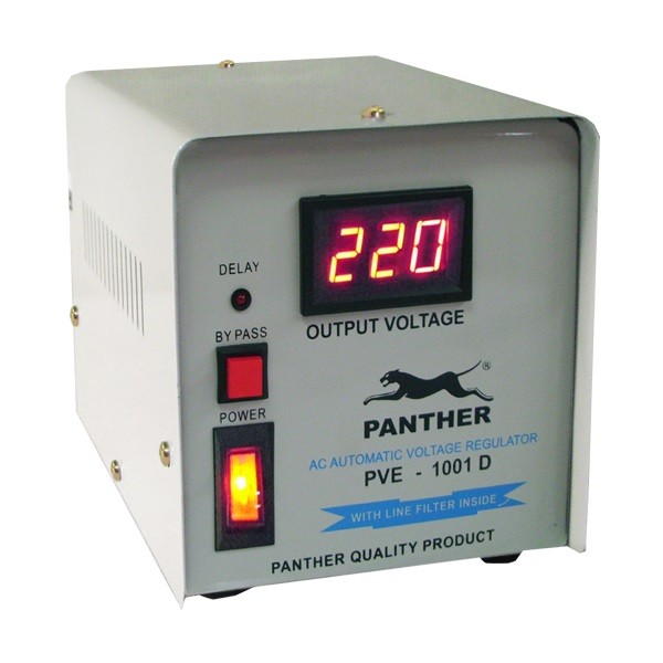 PANTHER PVE 1001D AUTOMATIC VOLTAGE REGULATOR 1000 WATTS | Shopee ...