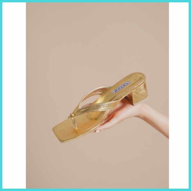 Tutum?Ls)Kelly]W;Block@cj+Heel kU+HI+Fu+Cx+DJ+Sandals | Shopee Philippines