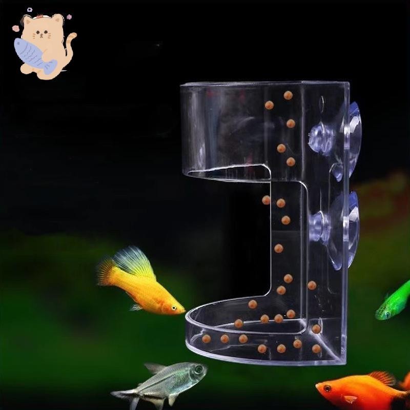 Transparent Fish Feeder, Feeding Circle Feeding Tube Sinking Type ...