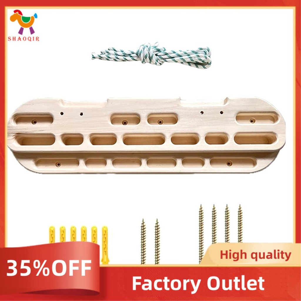 Climbing Fingerboard Strength Rock Board Portable Pull-Up Rock Climbing ...