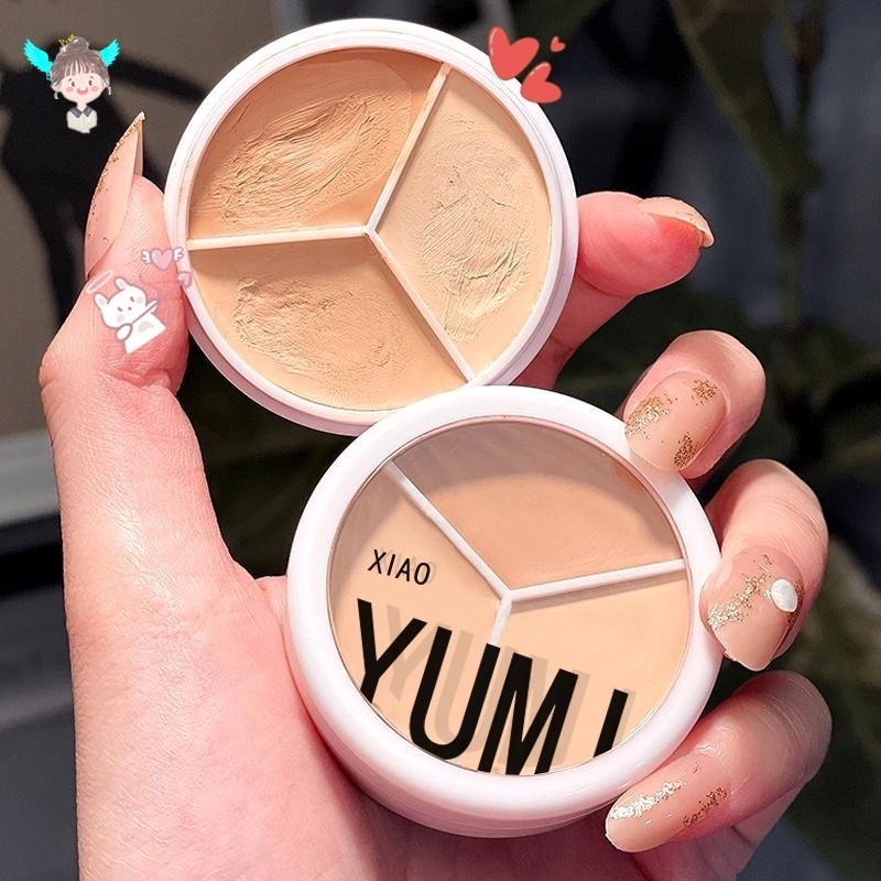 3-Color Concealer XIAOYUMI Flawless 3-Color Concealer 2022 | Shopee ...