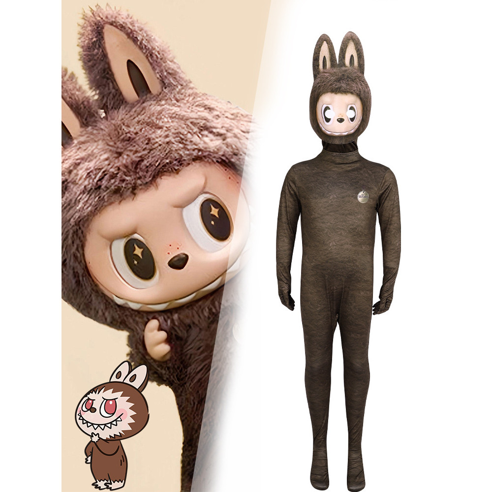POP MART Labubu Cosplay Costume POPMART Jumpsuit Cross-border Halloween ...