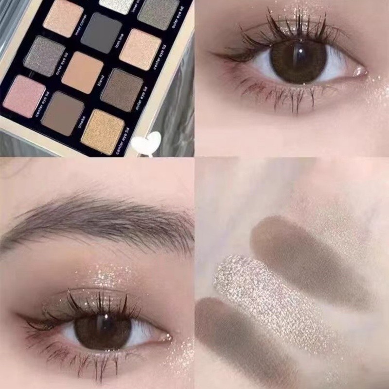 8090-Nata Charm 15 Color Eyeshadow Palette Nude Color Palette Cement ...