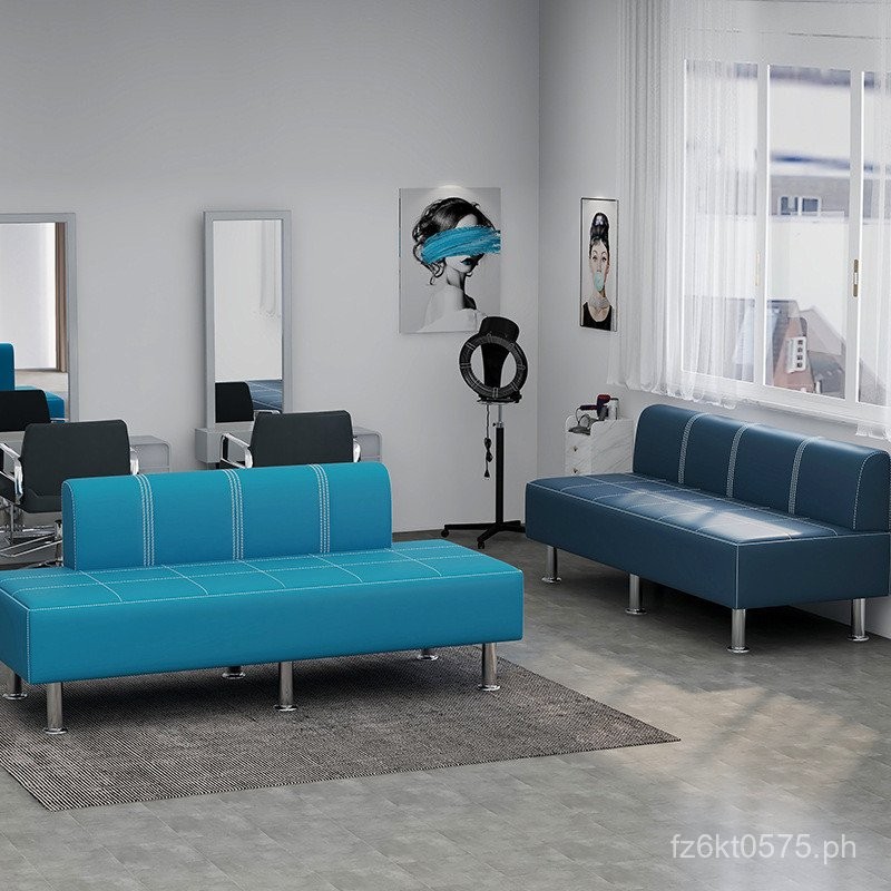 Hair Salon Special Sofa for Customers, Haircut Salon Waiting Area Chair ...