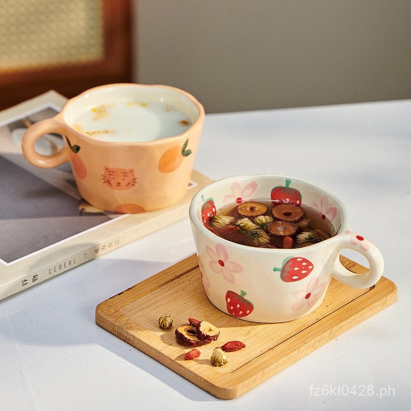 Large Cup Niche Gift Large Capacity Water Cup Breakfast Ceramic ...