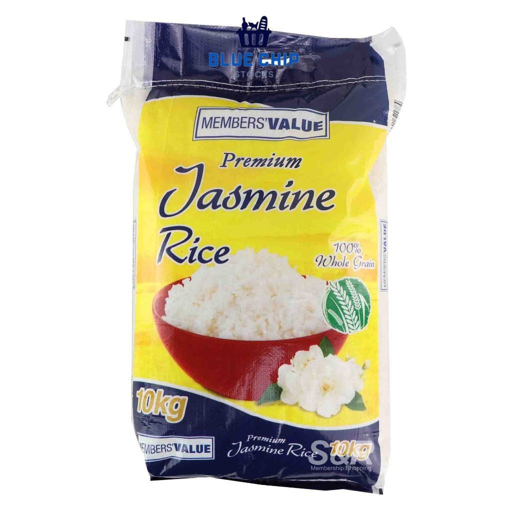 BLUECHIP Members' Value Jasmine Premium 100% Whole Grain Rice 10kg ...