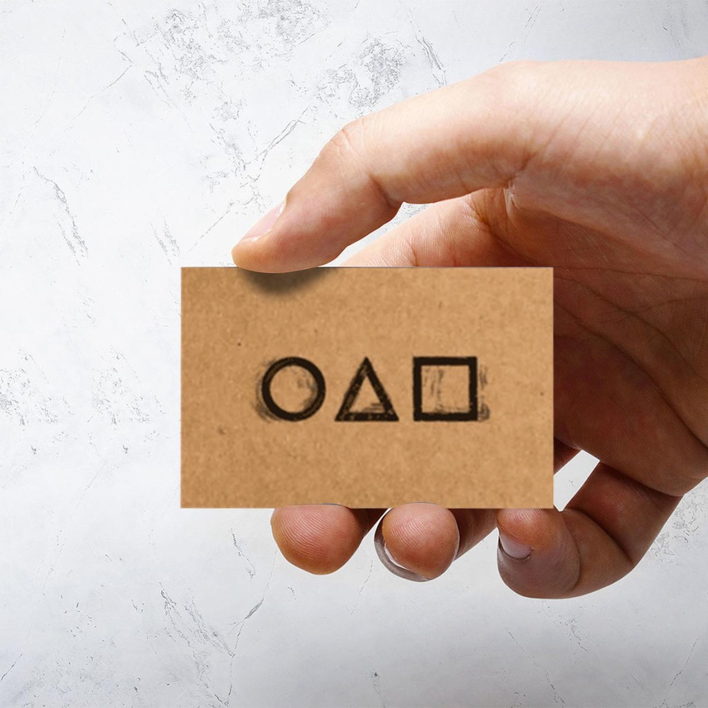 Squid Game 2 Movie Invitation Card Squid Game Cosplay Registration Card ...