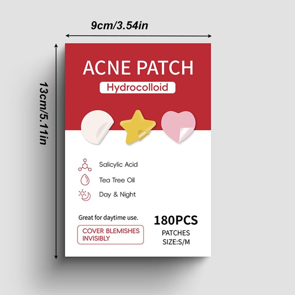 Mild Non-irritating Acne Pimples Patches 360pcs/180pcs Hydrocolloid ...