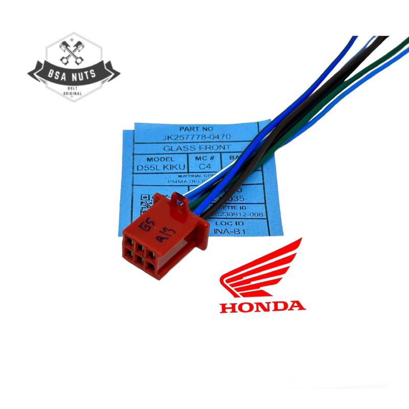 BSA SOCKET PIN 6 CDI GRAND SUPRA LEGEND ASTREA PRIMA ORIGINAL NUTS ...