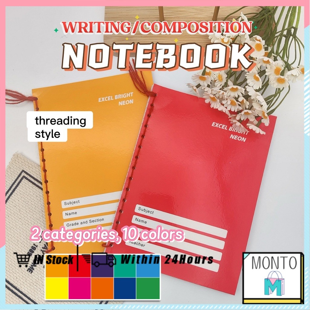 10pcs 80 Leaves A5 writing Composition notebook YARN Waterproof for ...