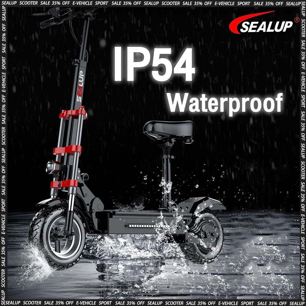 【upgrade】SEALUP Off-road electric scooter 500w/1000w waterproof ...