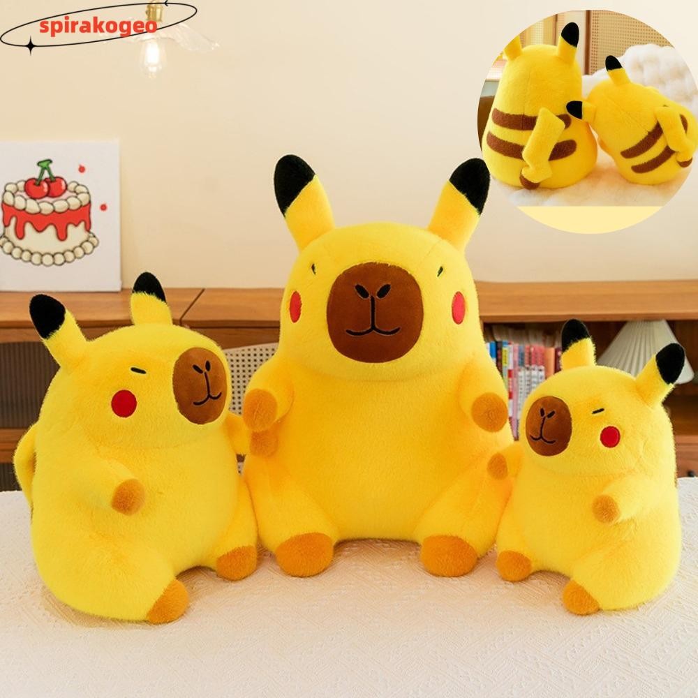 SPIRAKOGEO Capybara Plush Toy, 30/38cm Soft Hugging Body Pillow ...