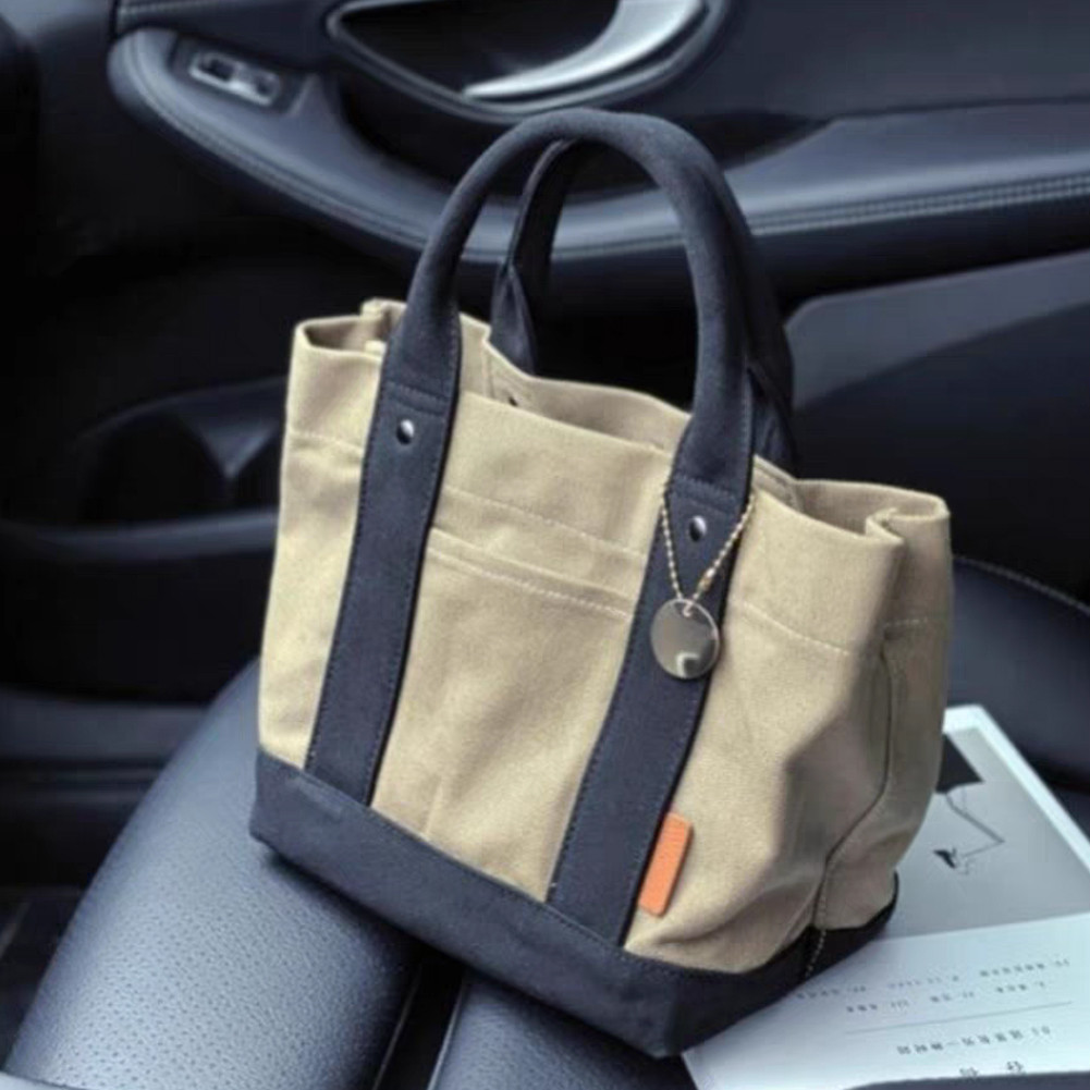 Japanese Style High-end Canvas Tote Bag Large Capacity Canvas Bag Multi ...