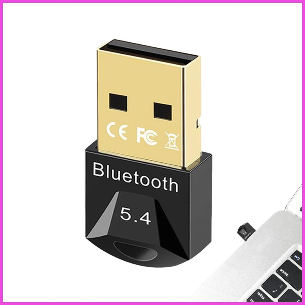 Wireless Dongle for PC USB Audio Transmitter Receiver BT 5.4 Stereo ...