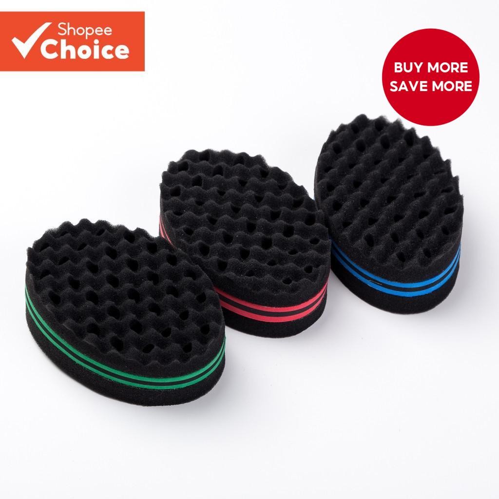 Curling Sponge Oval Dual-Use With Holes, Light Styling, Natural Curls ...