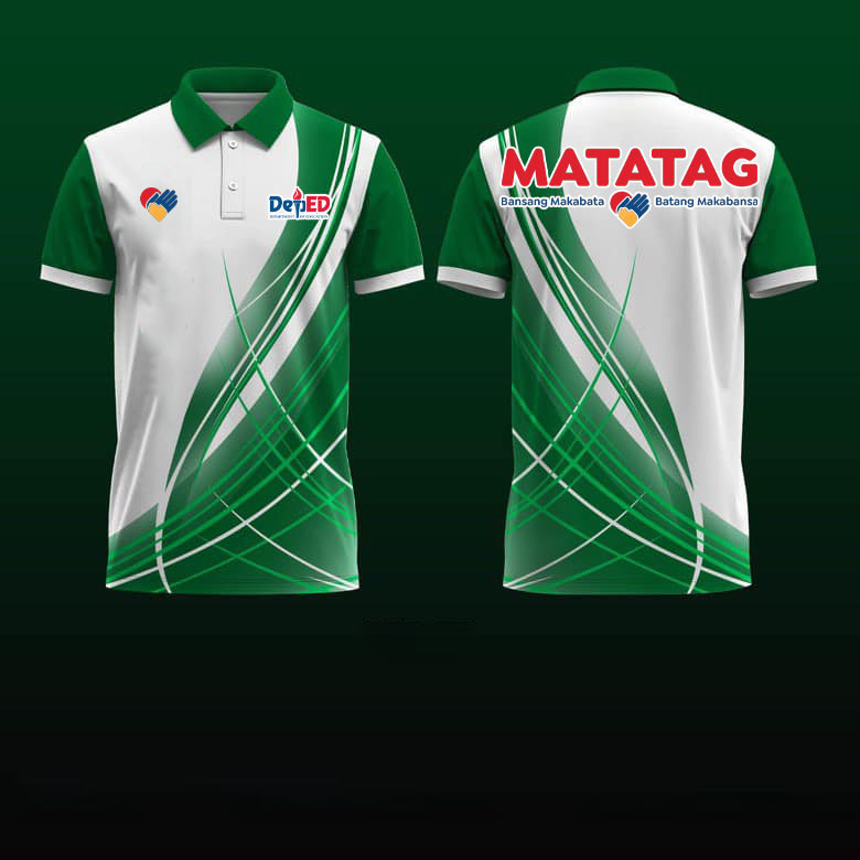 DEPED MATATAG POLO SHIRT UNIFORM FULL SUBLIMATION POLO-Shirt FOR WOMEN ...