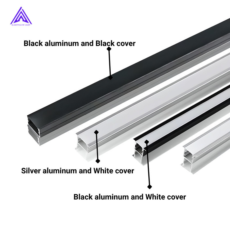 1Meter LED Aluminum Profile V/U/YW Shape Mount Channel System for LED ...