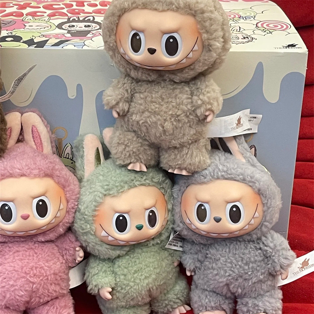 【Original boutique】POP MART LABUBU V1 Macaron Plush Doll Blind Box (Key ...