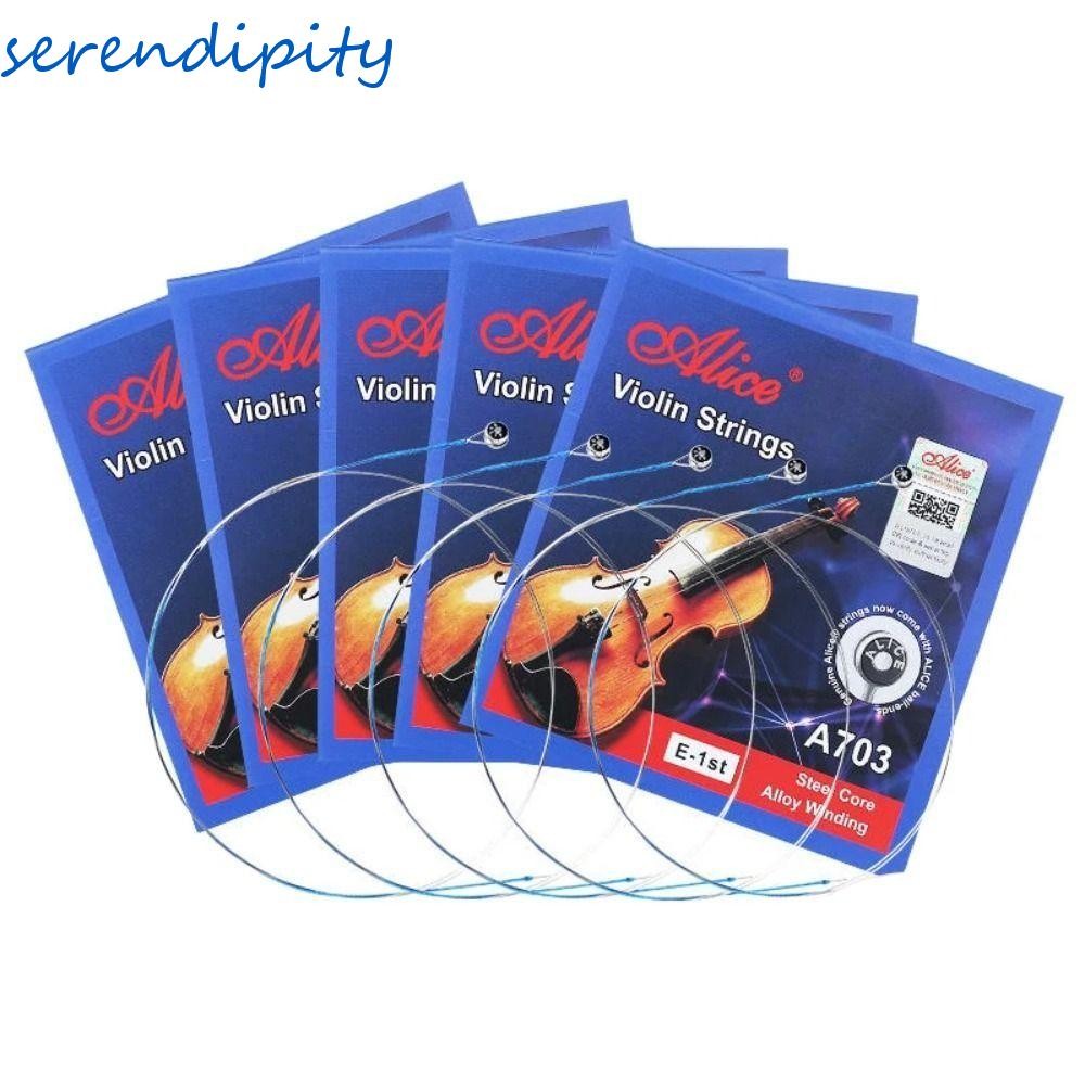 SERENDIPITY A703 Violin Strings, Nickel String 4/4 3/4 1/2 1/4 1/8 Alice Strings, Violin ...