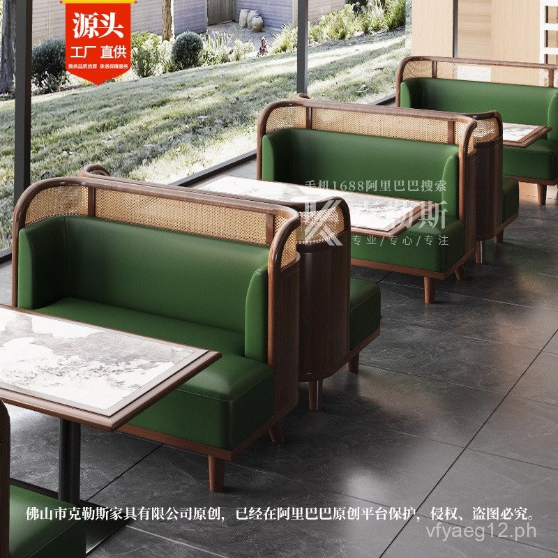 Southeast Asian Thai Theme Restaurant Booth Sofa Set Restaurant ...