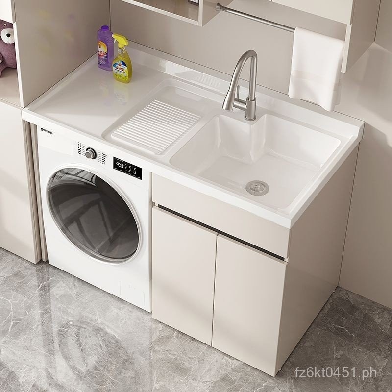 Integrated Cabinet Basin Combination Drum Honeycomb Washing Machine Lp ...