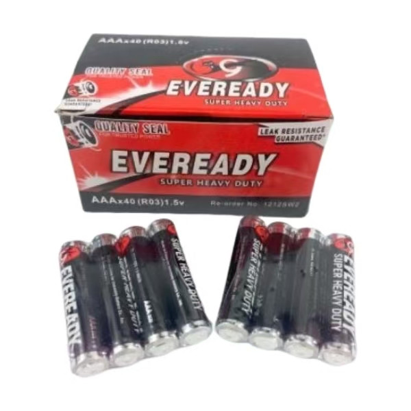 EVEREADY Batteries 1 Box AA/AAA Heavy-duty Batteries | Shopee Philippines