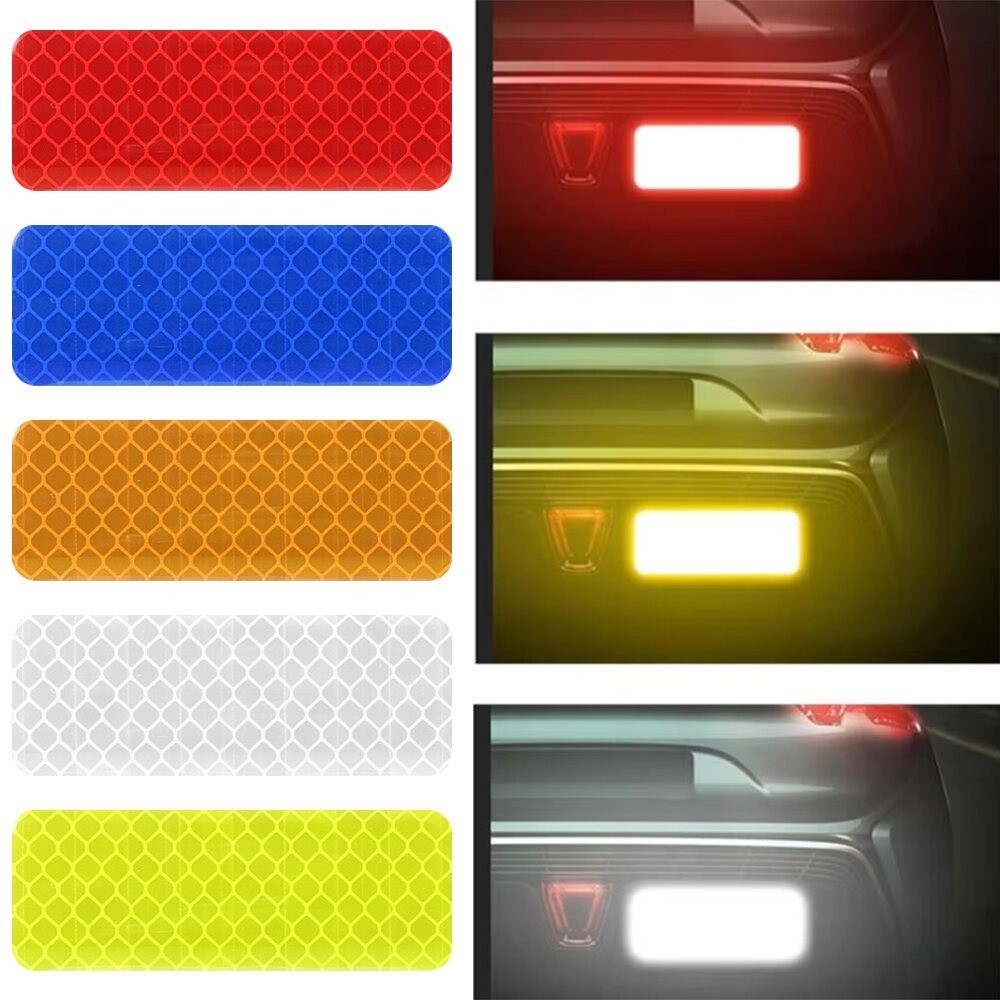 truck crystal color grid Car reflective sticker reflective electric car ...