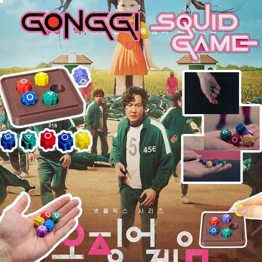 Gonggi Stones - Squid Game - 5 Stones Game -Korean Traditional Play ...