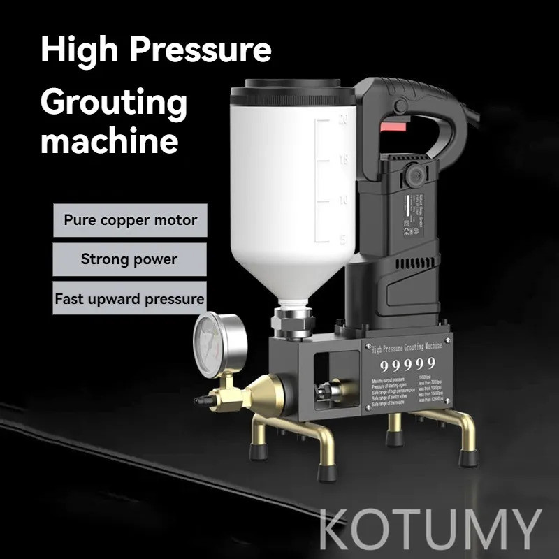 Waterproof Grouting Machine High Pressure Grouting Machine Injection Pump Epoxy/Polyurethane ...