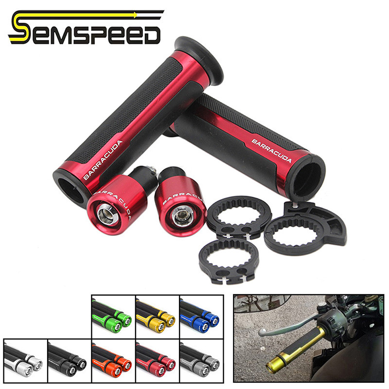 7/8" 22mm Motorcycle Rubber Hand Grips Handle Bar For Yamaha R15 v3 YZF R1 R25 R3 R6 R7 MT09 ...