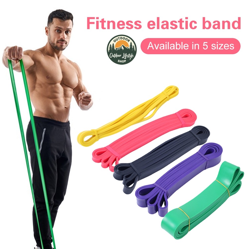 Fitness Equipment Pull Up Assist Resistance Band Exercise Loop Bands ...