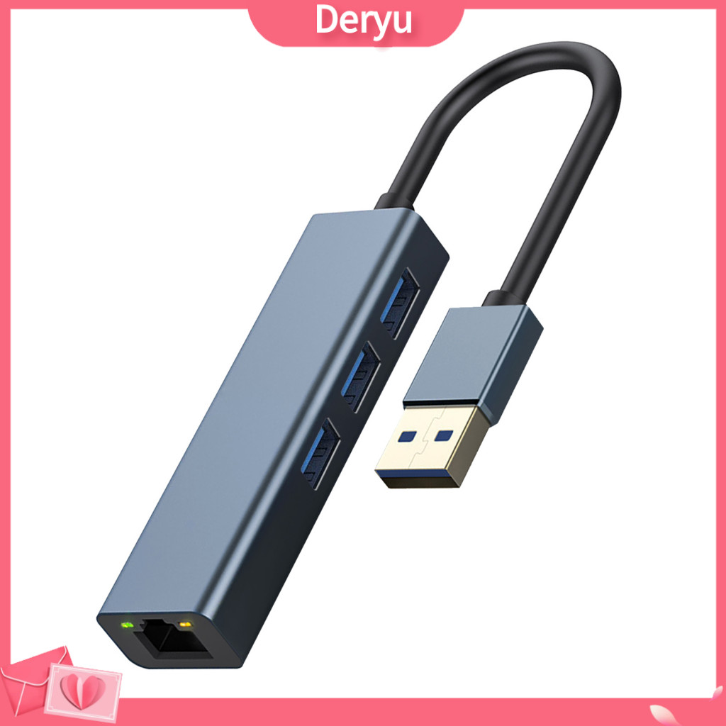 {Deryu} Usb 3.0 Ethernet Adapter Plug and Play Network Adapter High ...